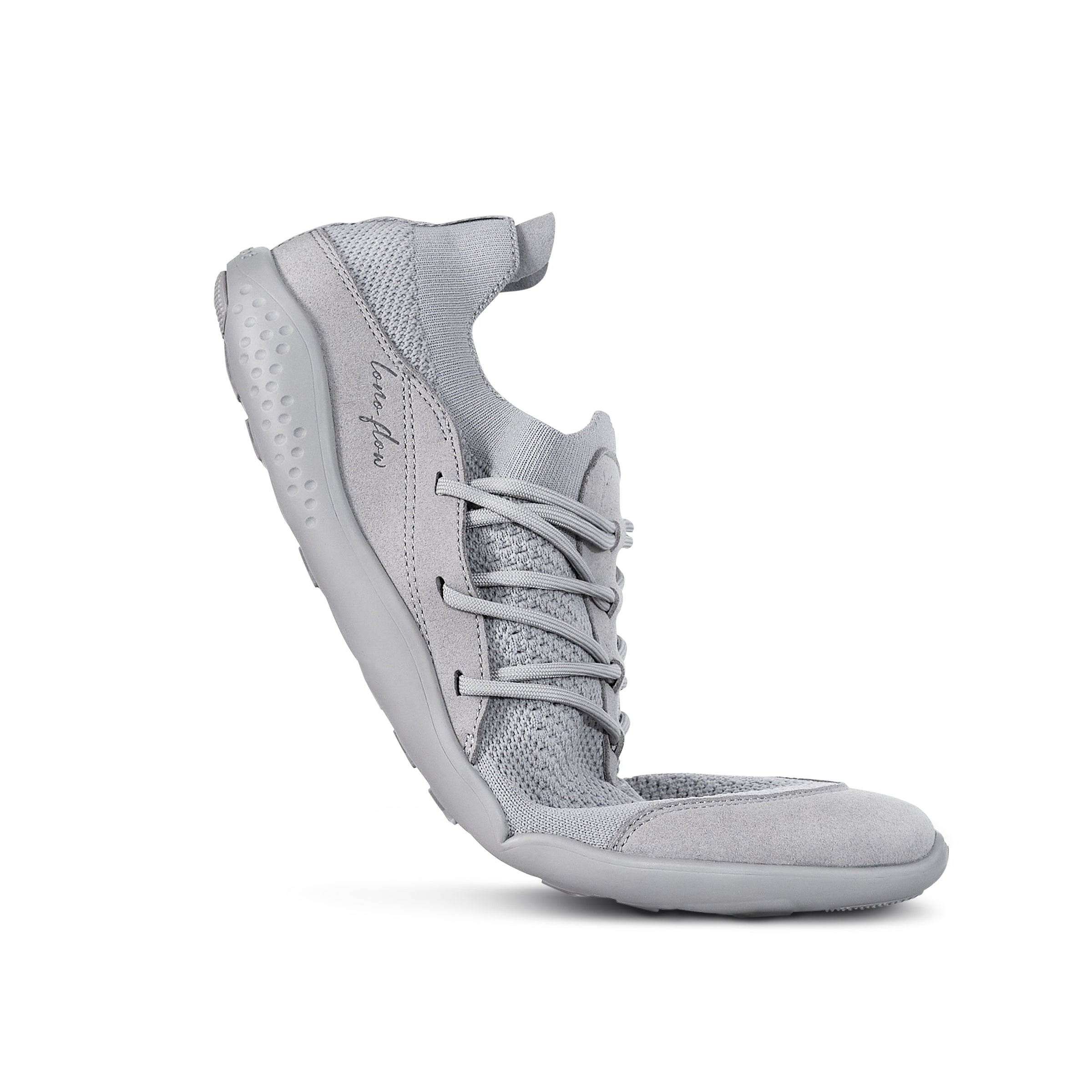 FLOW Grey | Barefoot Biodegradable Aesthetic | Training Shoes
