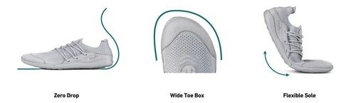 LONO FLOW Barefoot Biodegradable Affordable Sneakers